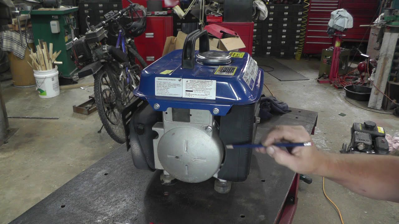 800 Watt 2 Cycle Generator Modification - YouTube