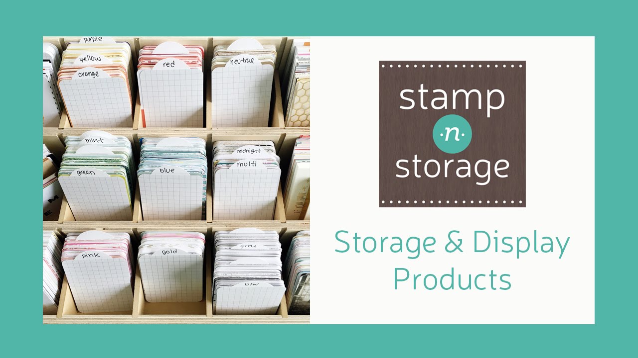 Stamp-n-Storage: Storage & Display Products - YouTube
