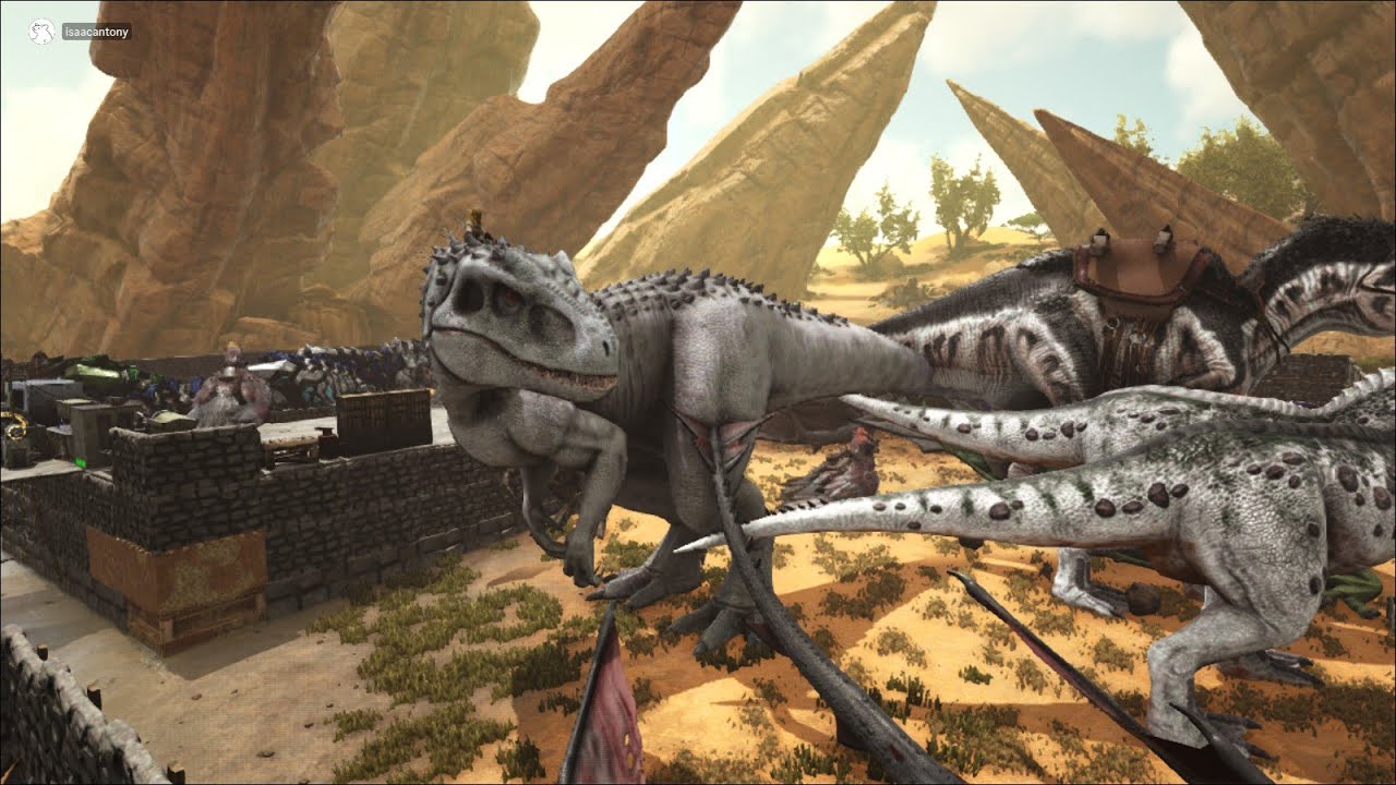 Guía de tameo de indominus rex (mod Moro's Indomitable Duo) - YouTube