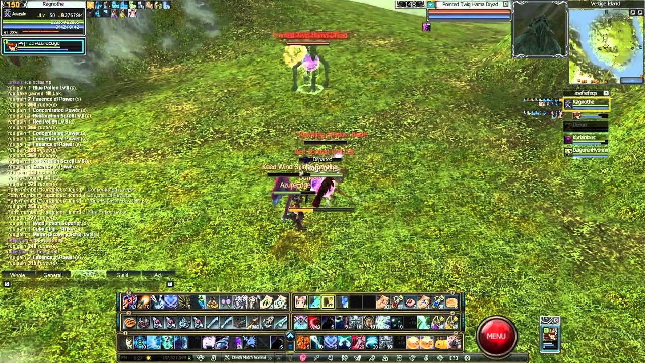 Rappelz Assassin Old School Farming - YouTube