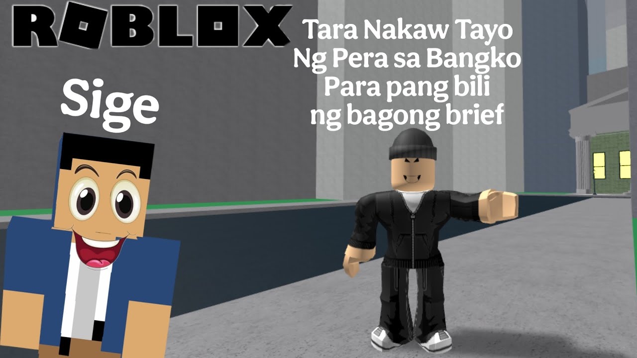ROB THE BANK - ROBLOX - MAY BAGONG BRIEF NA TAYO!! - YouTube