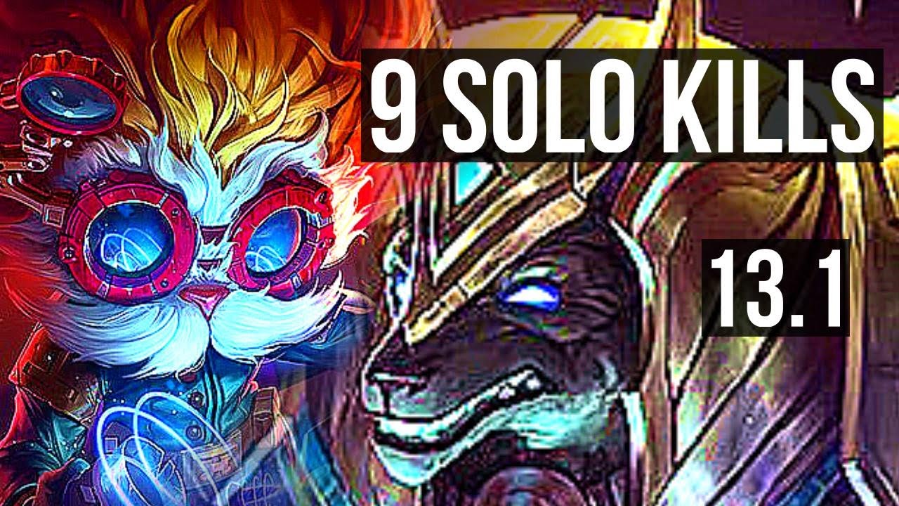 Heimerdinger Vs Nasus Top 4 7m Mastery 18 1 4 9 Solo Kills 1700