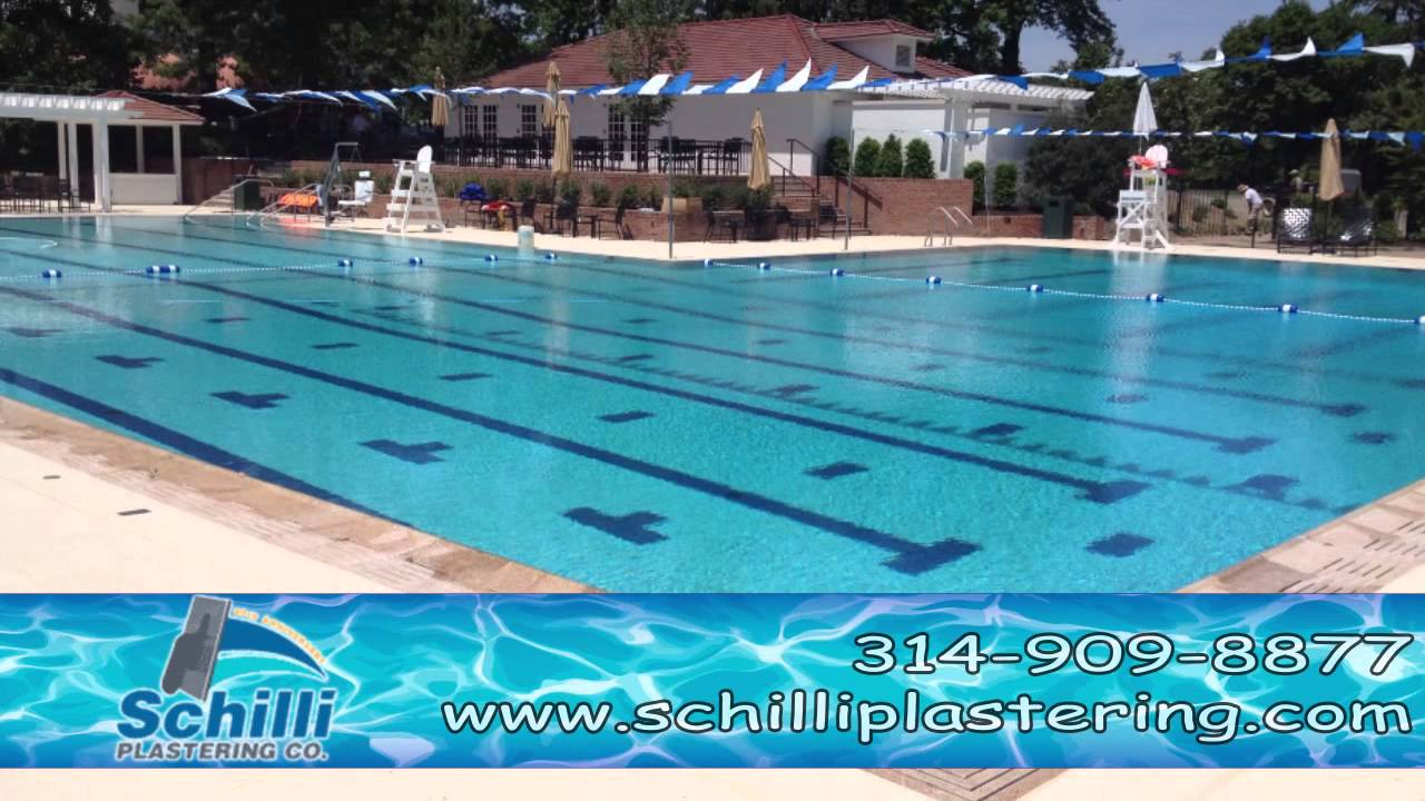 Schilli Plastering Company Video | Pool Resurfacing in Maryland Heights ...