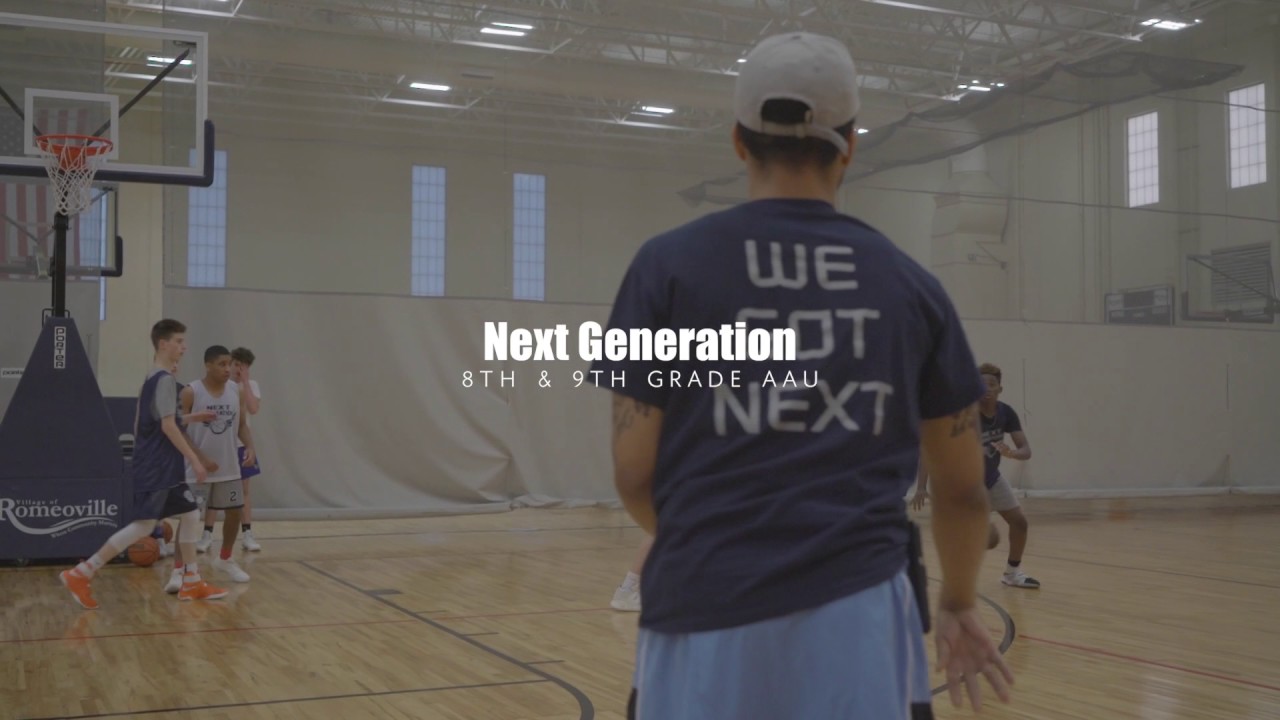 Next Generation basketball 8th&9th grade practice - YouTube