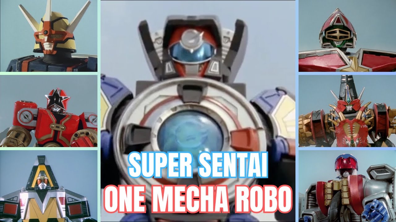 ALL SUPER SENTAI ONE MECHA ROBO [BATTLE FEVER ROBO - GO ROADER GT] #001 ...