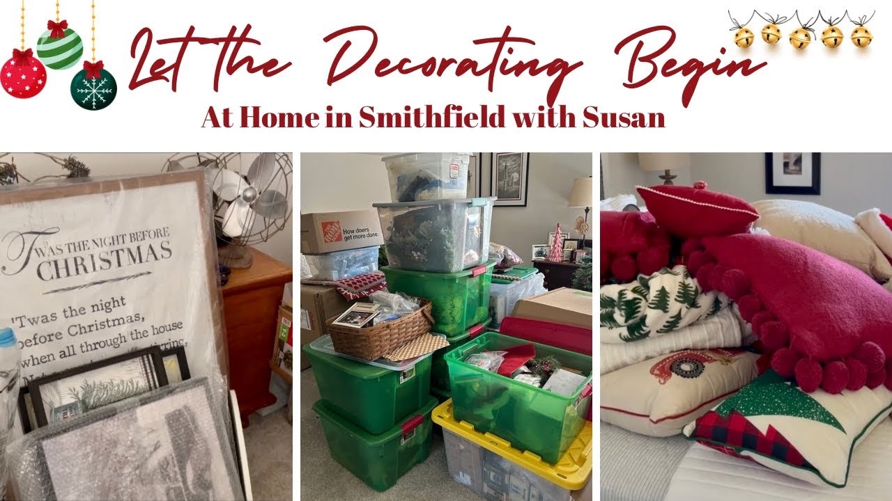 Let the Decorating Begin and Sneak Peeks 👀 - YouTube