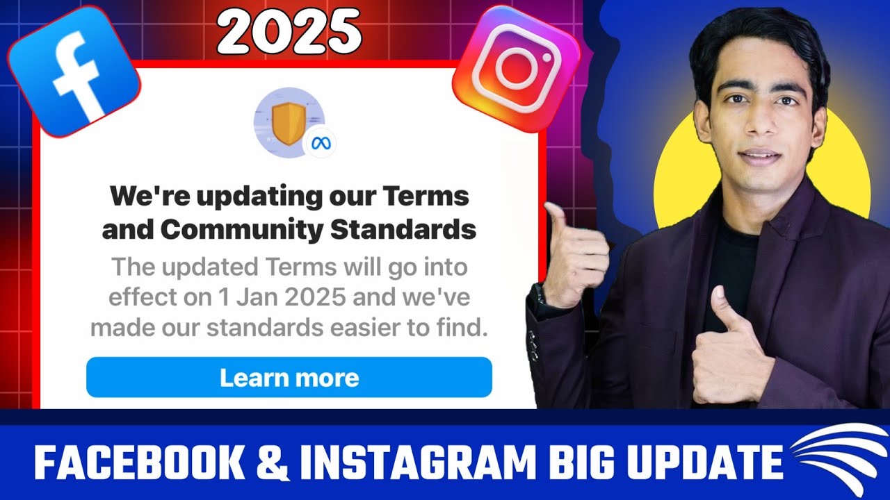 Facebook And Instagram We`re Updating Our Terms And Community Standards ...