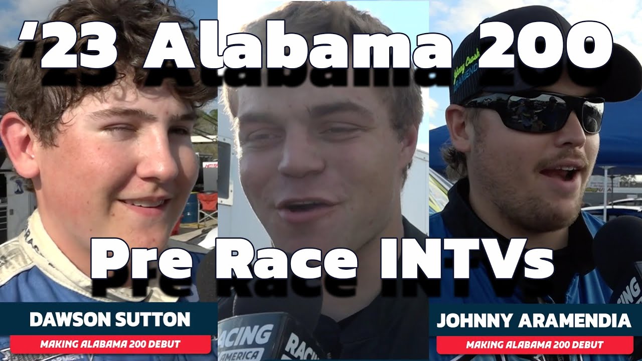 '23 Alabama 200 Pre Race INTVS - YouTube