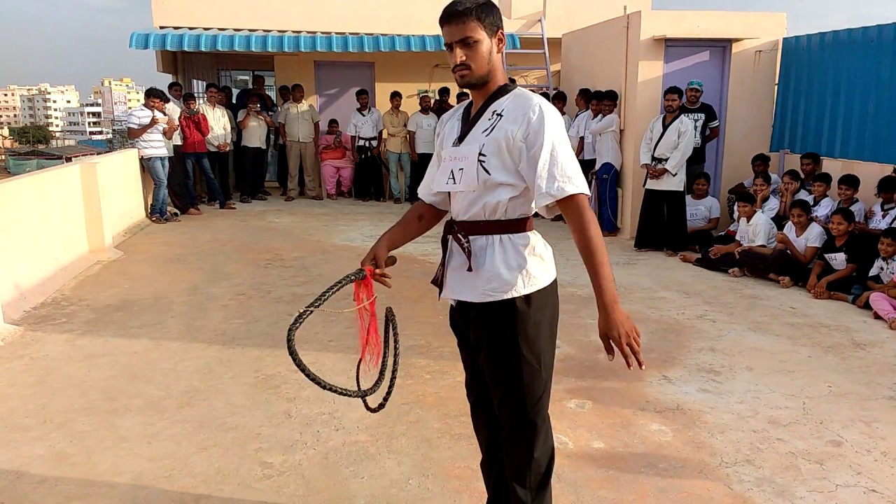 Shaolin Whip Nellore Rakesh Kung-fu Training Teach Master Prabhakar ...