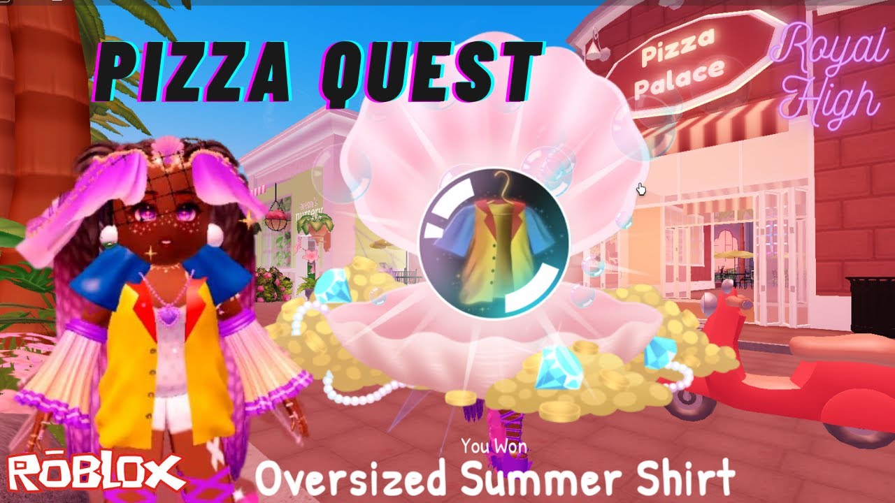 *Wave 2* Pizza Quest Another Prize To Claim 🍕Royale High 🏰 #Roblox 💖 ...