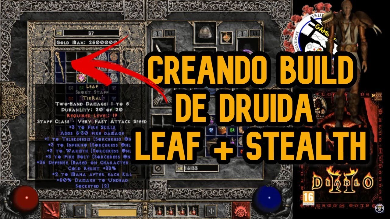 👹 - Diablo 2 en Español comentado - Parche 1.14D - Solo Fire Leaf ...