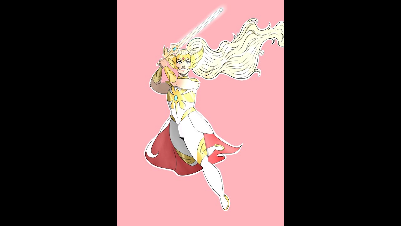 She-ra Drawing | Speedpaint - YouTube