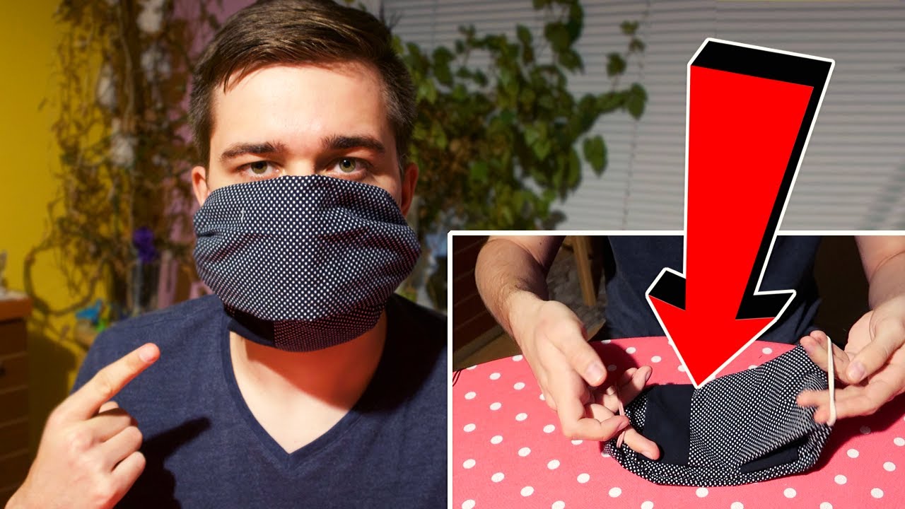 Jak si vyrobit roušku? Jak se chránit a co dodržovat? #RouškyVšem - YouTube