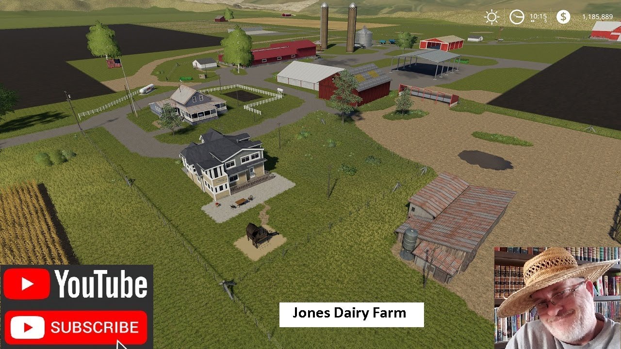 JD EP 82 Jones Dairy Map just went from up to 200 cows up to 1000 ...