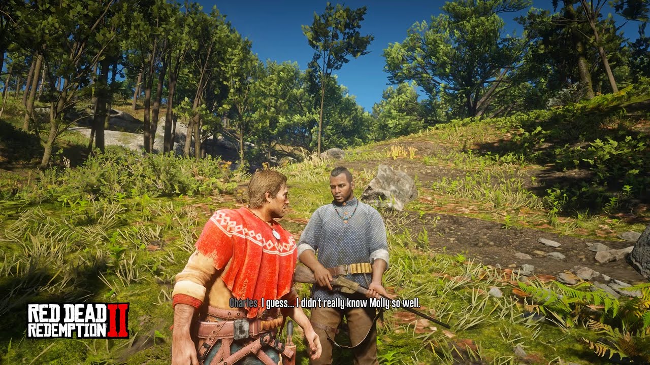 Charles' Reaction To Molly's Death | RDR2 - YouTube