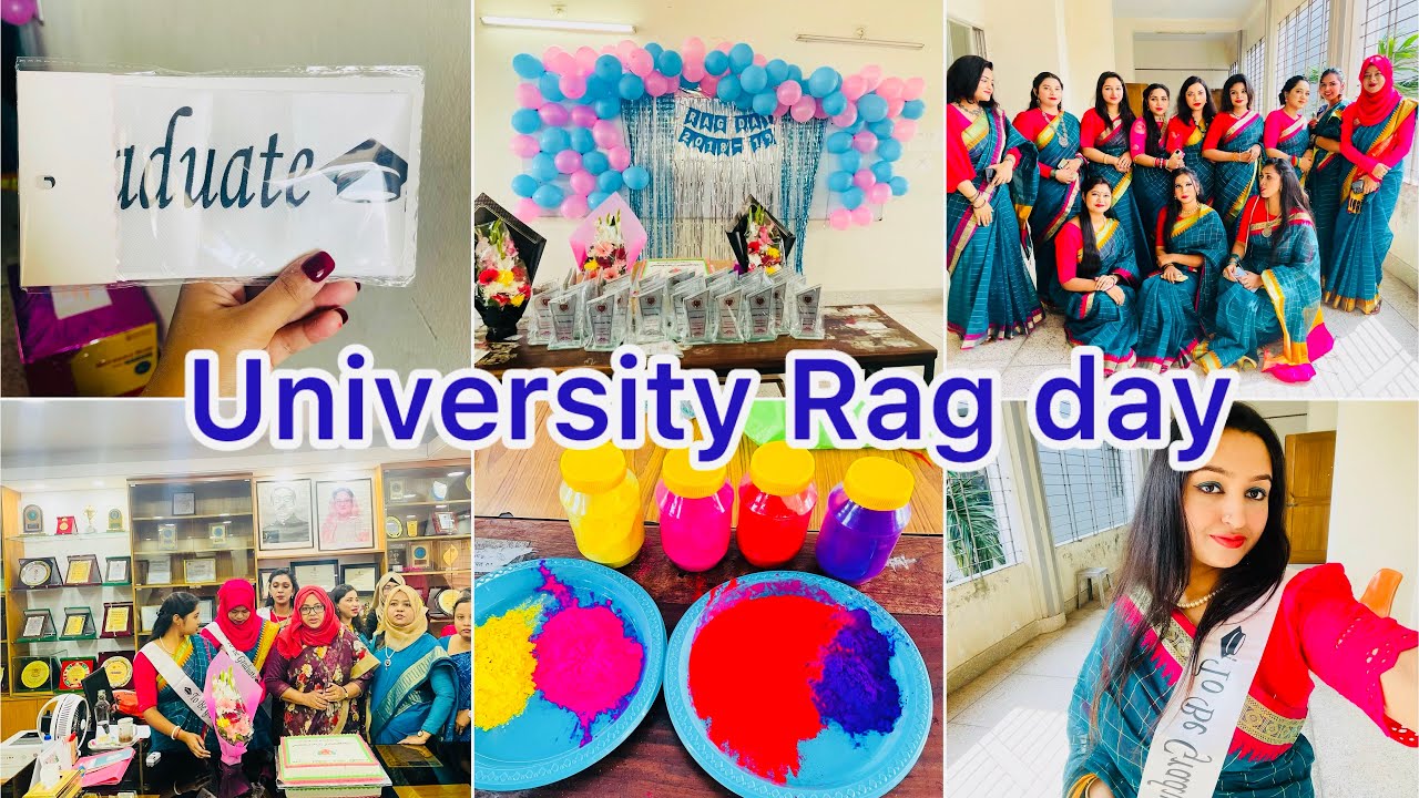 University Rag Day তে একদিন ॥ - YouTube
