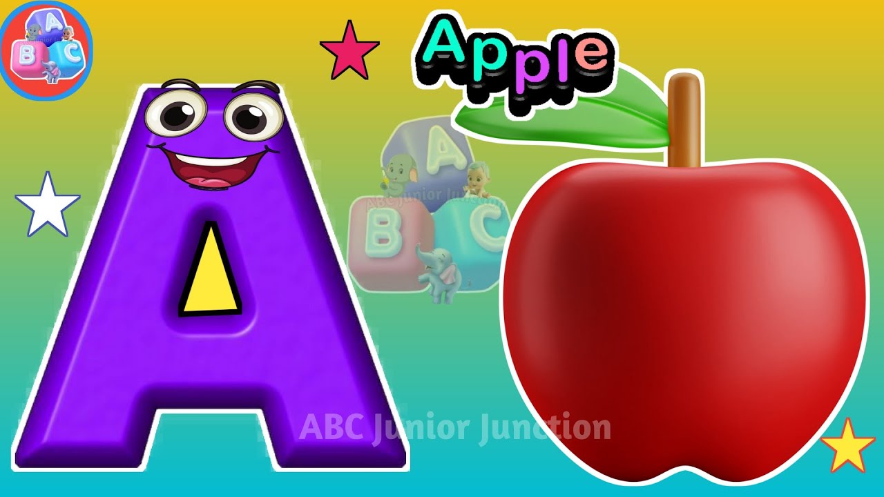 ABC Kid's Song / Phonics Song / A for Apple / Kiddos Study Zone /Tiny Tots /Shapes, Colour ...