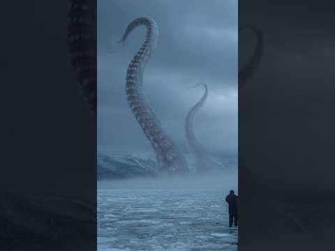 Fishermen Film Giant Tentacle Emerging from Arctic Waters