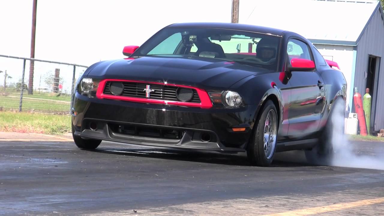 Boss 302 Laguna Seca 10.9 @ 130 mph 1/4 Mile - YouTube