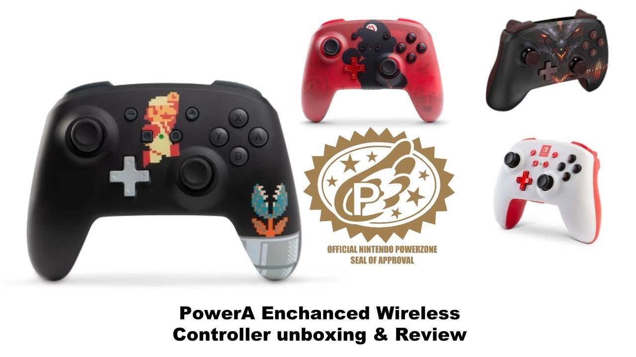 PowerA Enhanced Wireless Controller(Nintendo Switch) - YouTube
