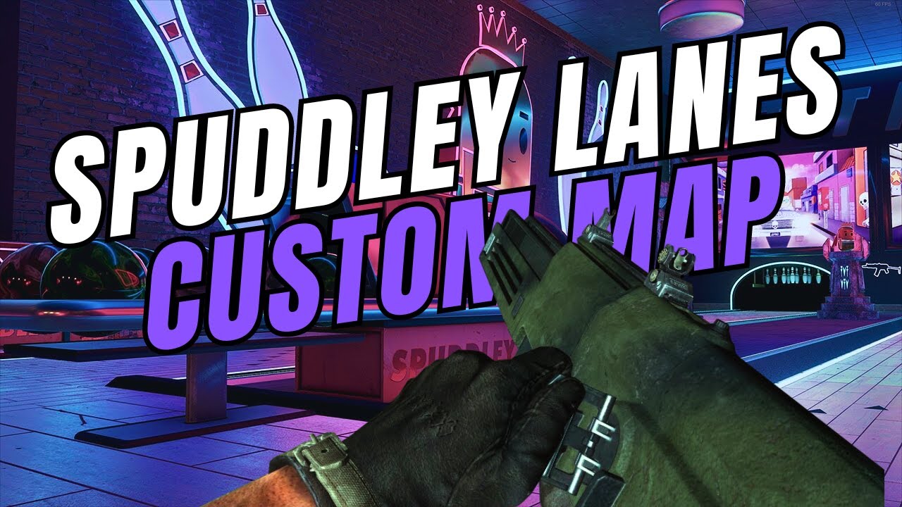 SPUDDLEY LANES CUSTOM MAP ZOMBIES GAMEPLAY IN BLACK OPS 3 - YouTube