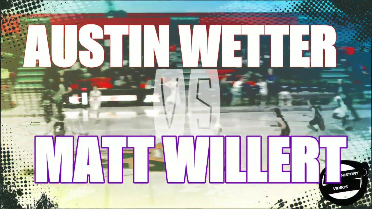 Austin Wetter vs Matt Willert #basketball #basketballhighlights - YouTube
