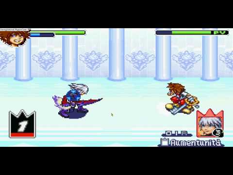 Kingdom Hearts Chain Of Memories GBA - Sora VS Riku - YouTube
