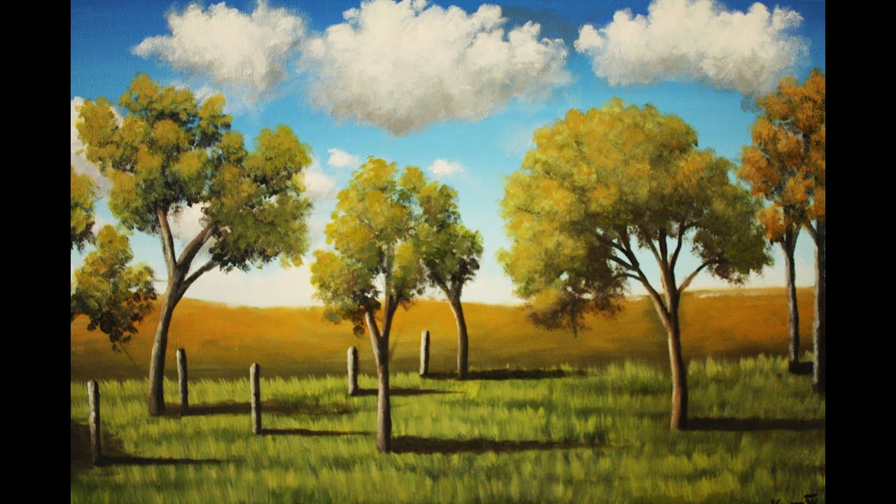 Landscape Paintings - Still Life Painting - YouTube