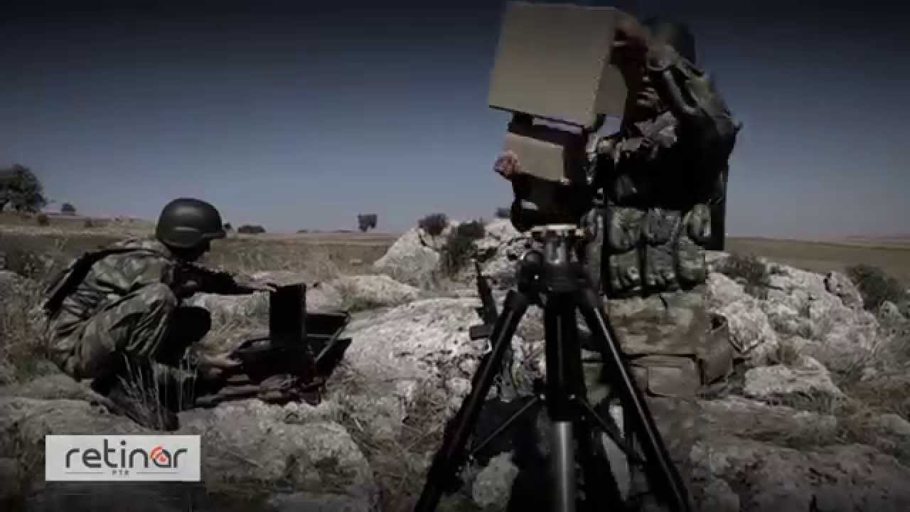 RETINAR PTR Çevre Gözetleme Radarı - YouTube