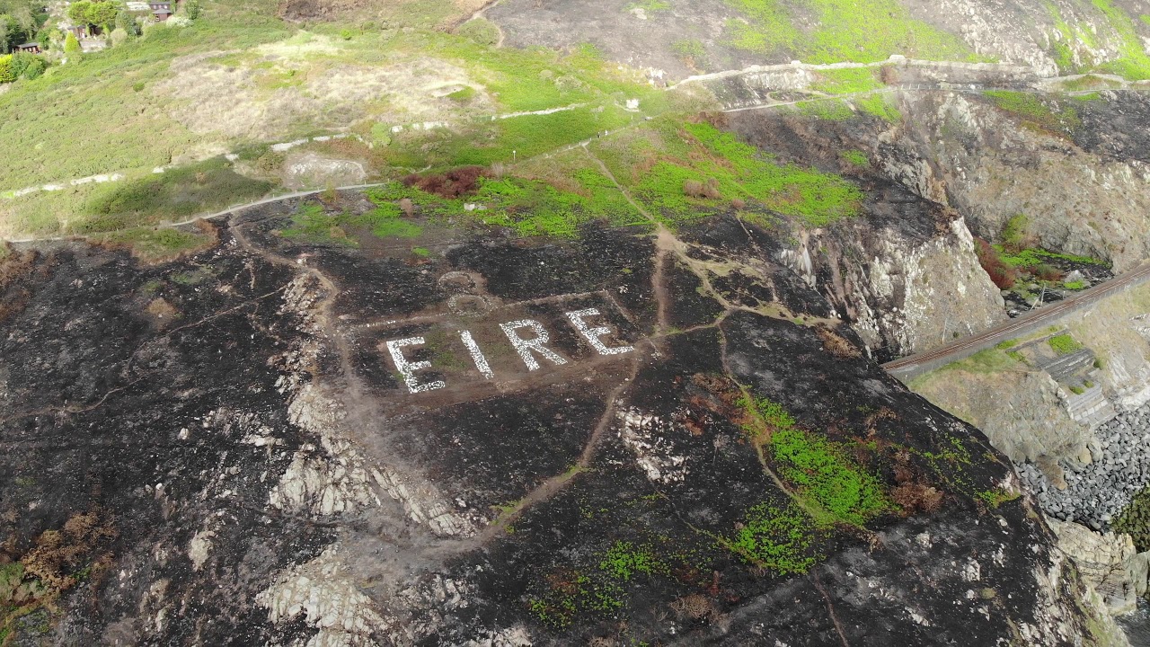 Eire Sign - Bray Head - YouTube