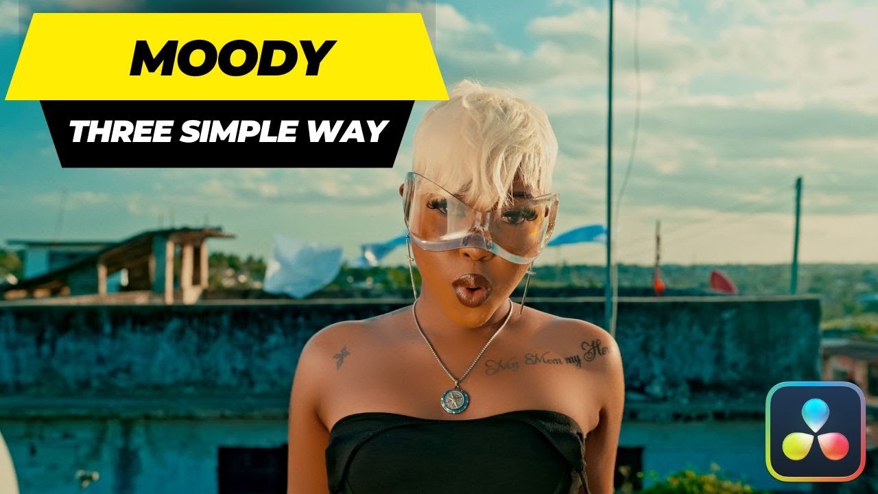 How to add color grading MOODY in 3 simple way | Davinci resolve. - YouTube
