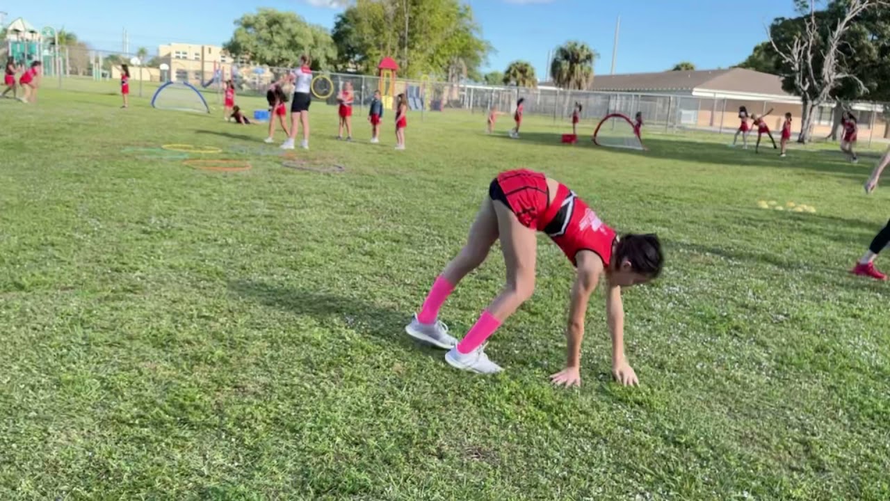 Fired Up Athletic Force Cheerleading Practice! - YouTube