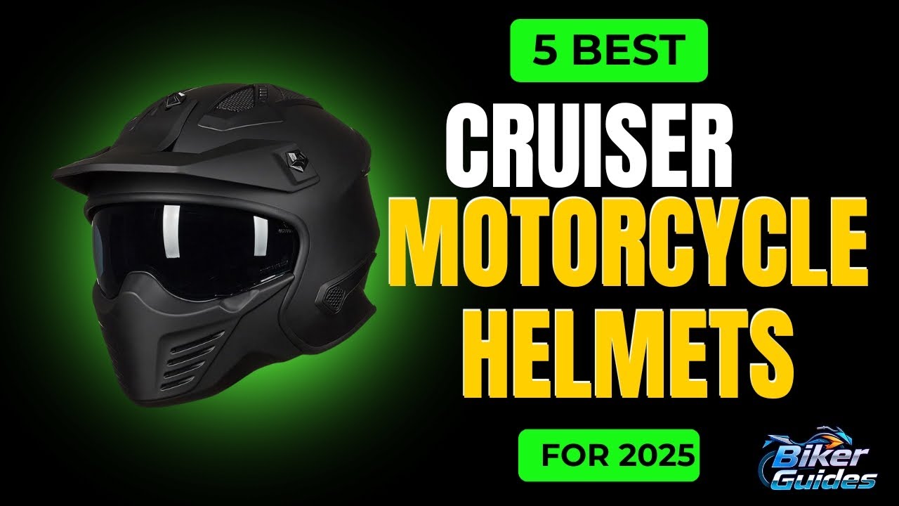 Top 5 Cruiser Motorcycle Helmets For Ultimate Safety - YouTube
