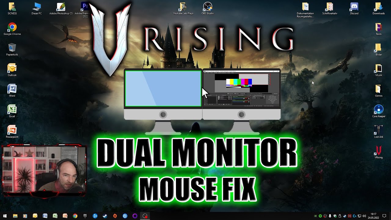 V Rising Dual Monitor Mouse Fix - UPDATE, siehe Beschreibung! - YouTube