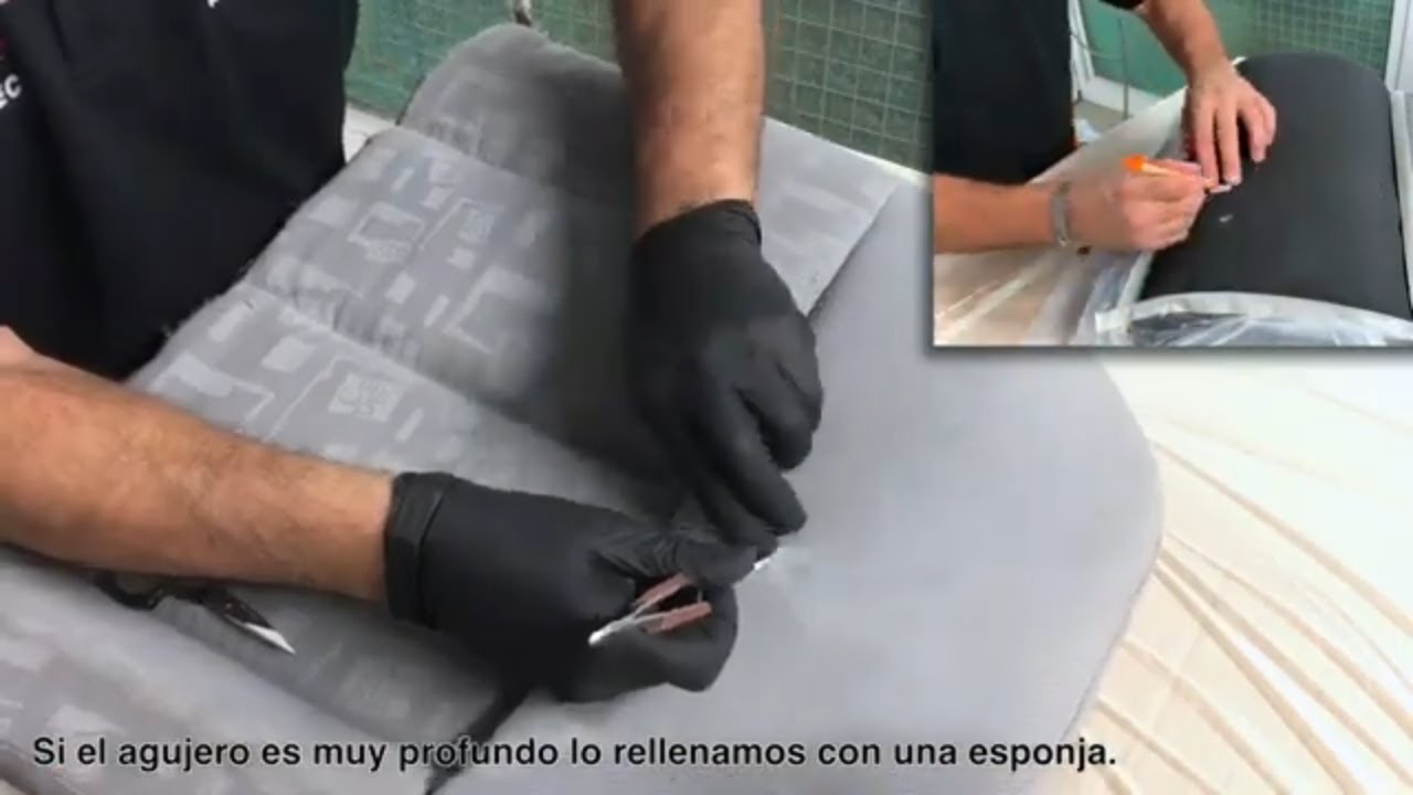 🎯Cómo Restaurar Tapicería de Tela sin motivos💥1Hourtec - YouTube