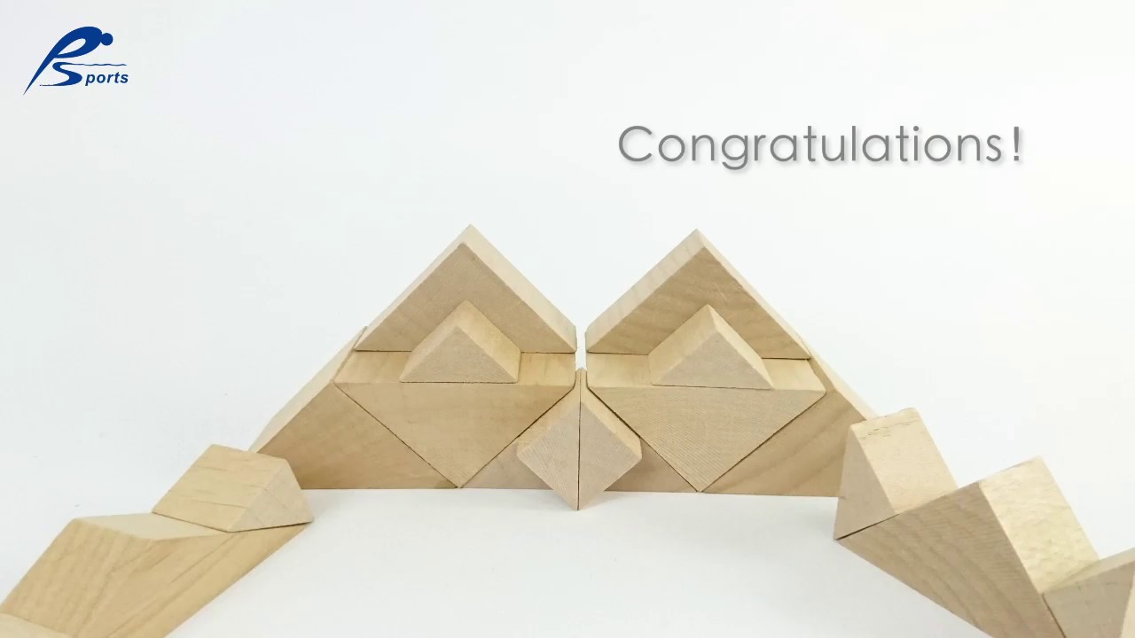 Equilateral Triangular Prism Blocks-Nature Color - YouTube