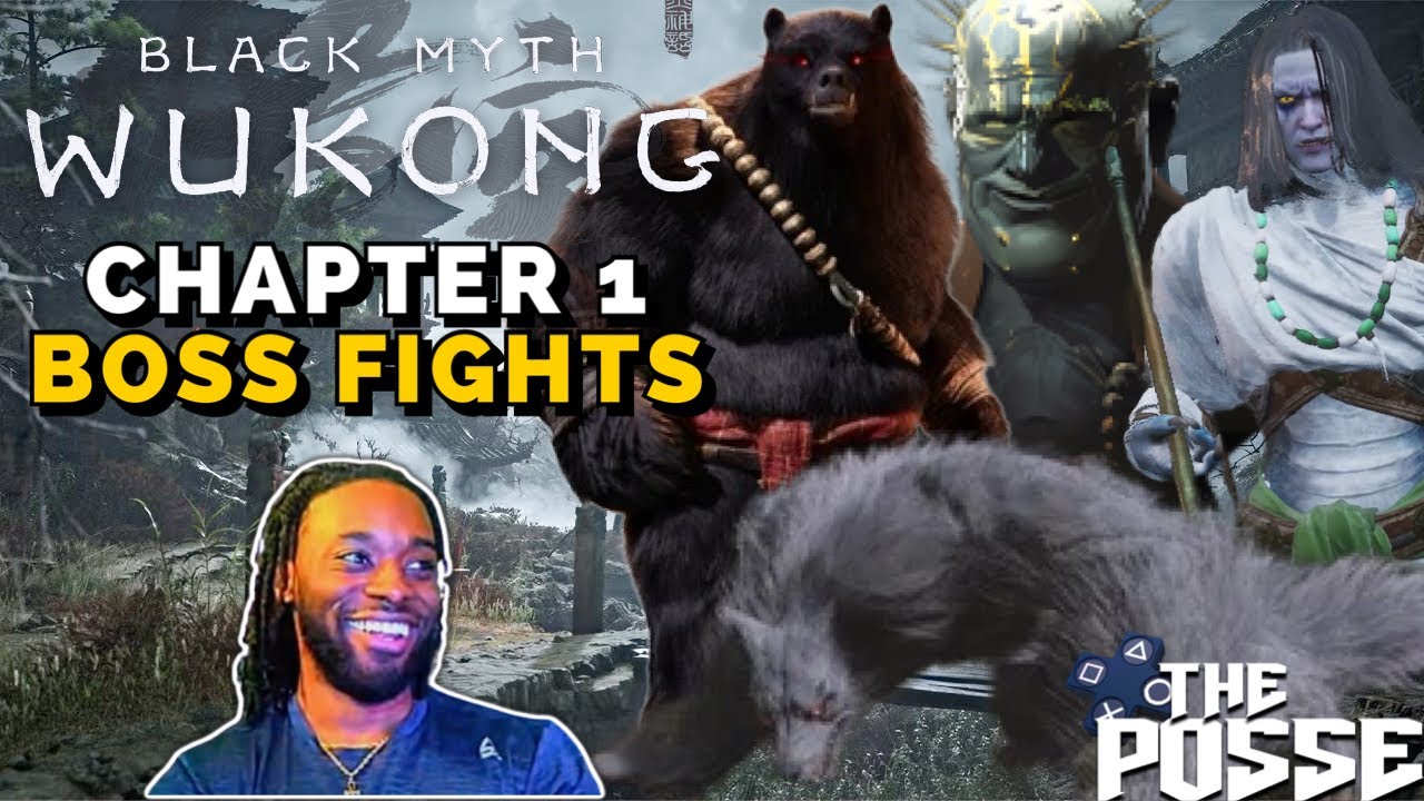 Black Myth Wukong Chapter 1 Boss Fights | The Posse - YouTube