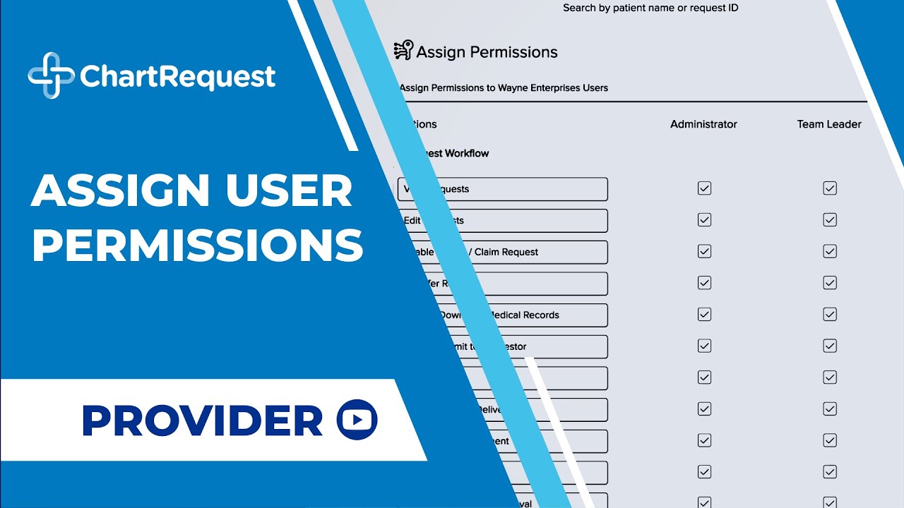 How to Assign Permissions to Users For Healthcare Providers - YouTube