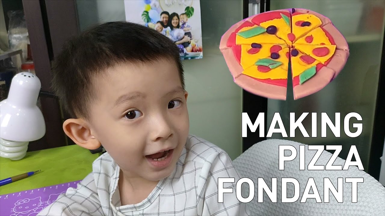 Making a Pizza Fondant / Play Doh | Belajar Membuat Fondant Pizza - YouTube