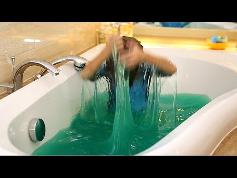 How To Swim in Slime Baff