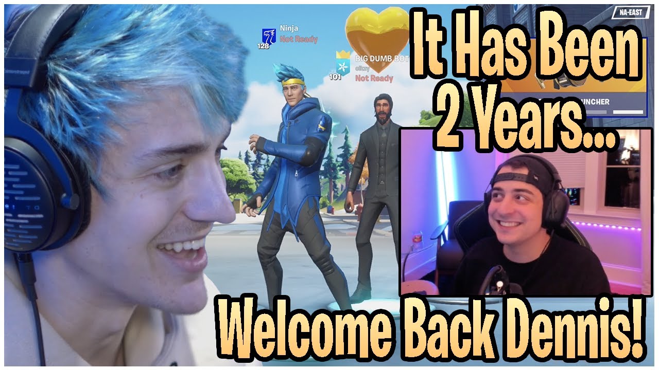 Cloakzy Returns To Fortnite After 2 YEARS & Ninja Shows Him Everything ...