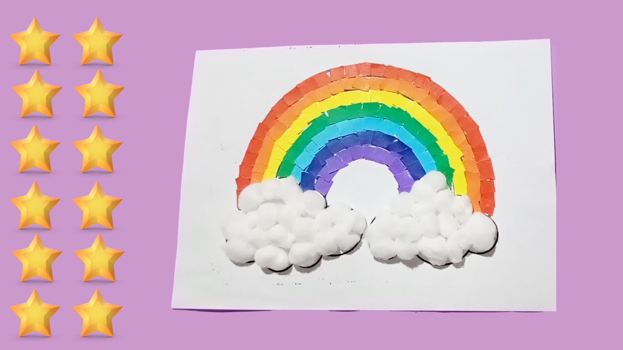 ***Task - Make Rainbow Art with kids - YouTube
