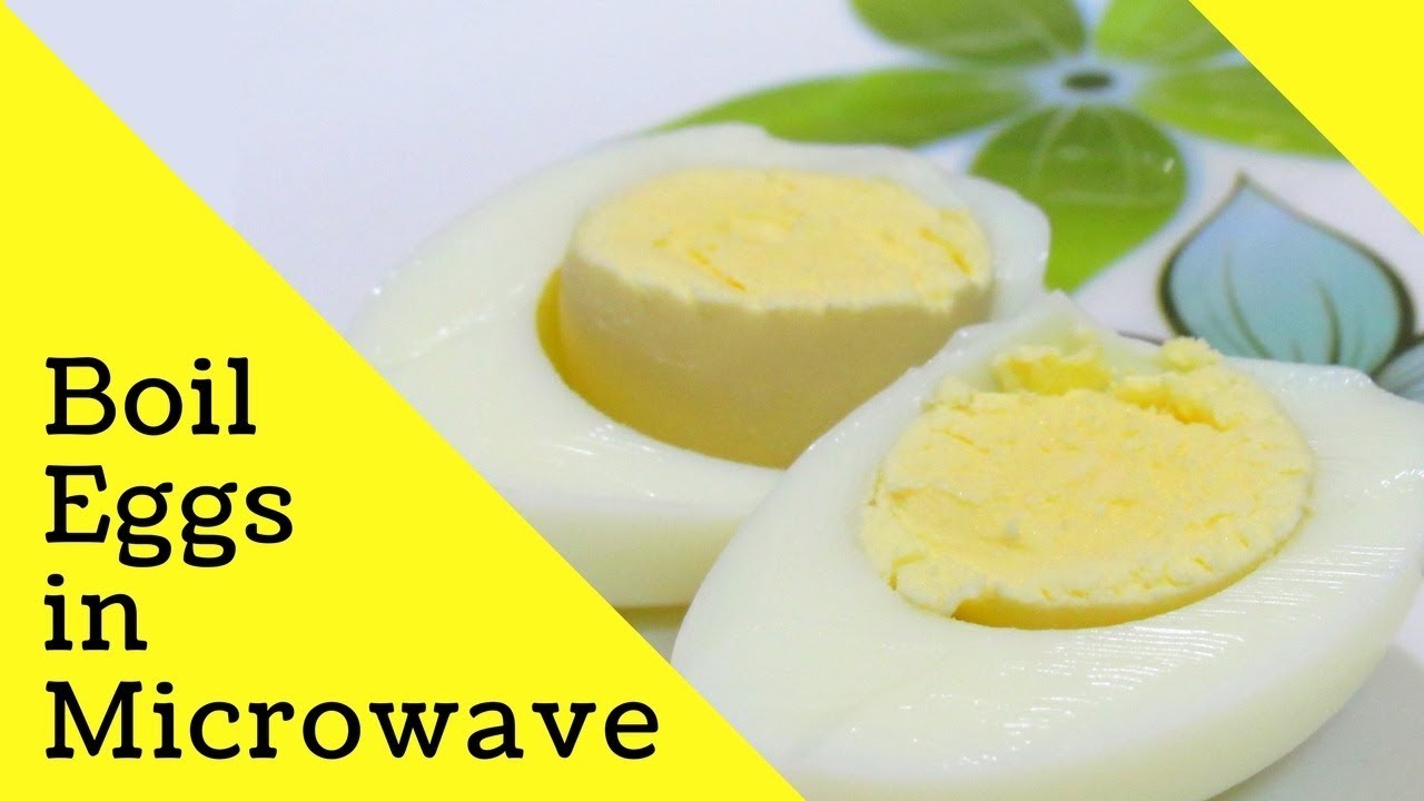 How To Boil Eggs In Microwave Oven Without Foil Step By Step Guide