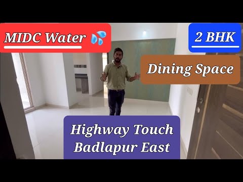 2 BHK New flat for sale with MIDC water supply and Highway touch ...