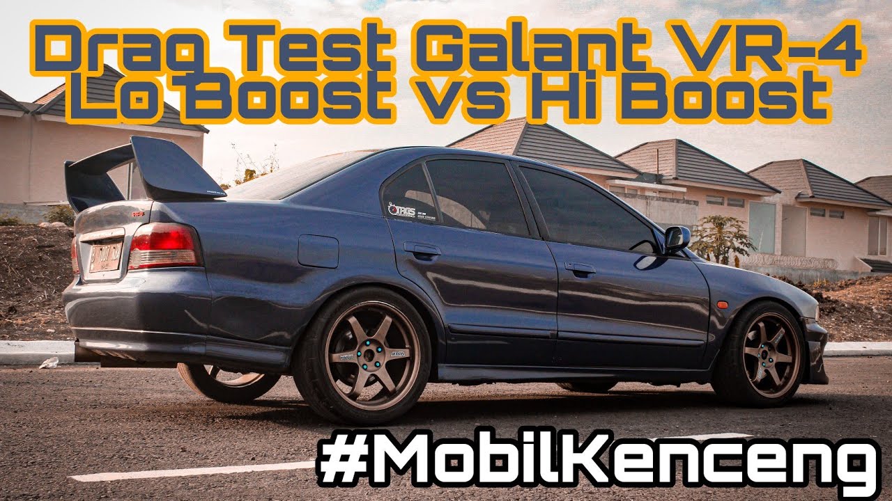 Drag test Galant Hiu | Low boost vs Hi boost - YouTube