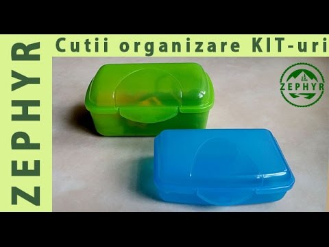 Cutii organizare KIT-uri: supraviețuire, EDC, etc. (Cutii din plastic ...