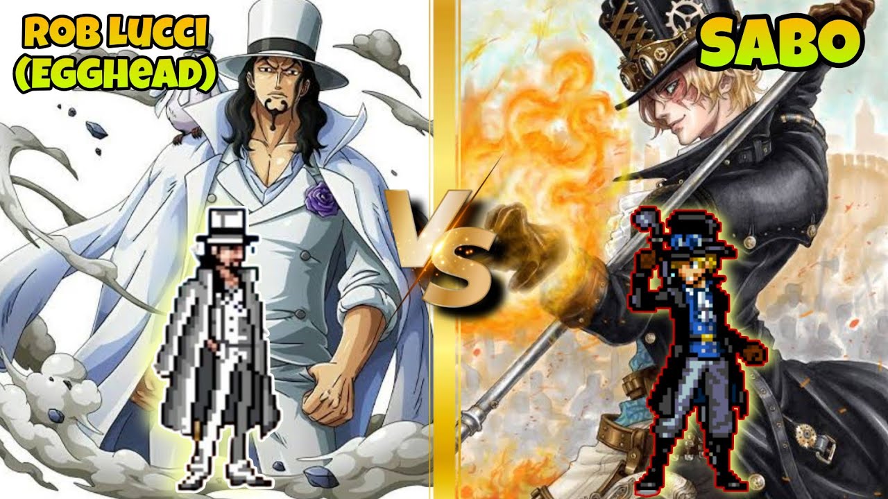 Jump Force MUGEN - Rob Lucci (Egghead) vs Sabo - YouTube
