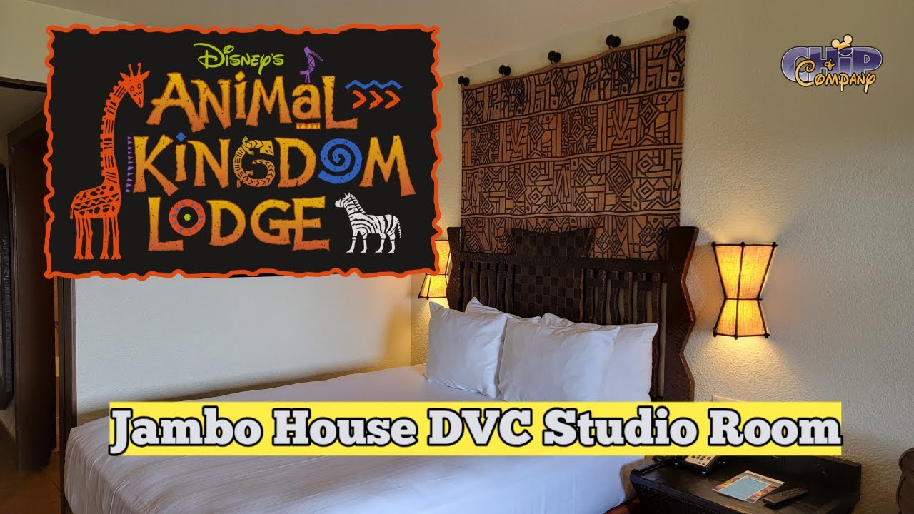 Tour Disney's Animal Kingdom Lodge - Jambo House DVC Studio Room - YouTube