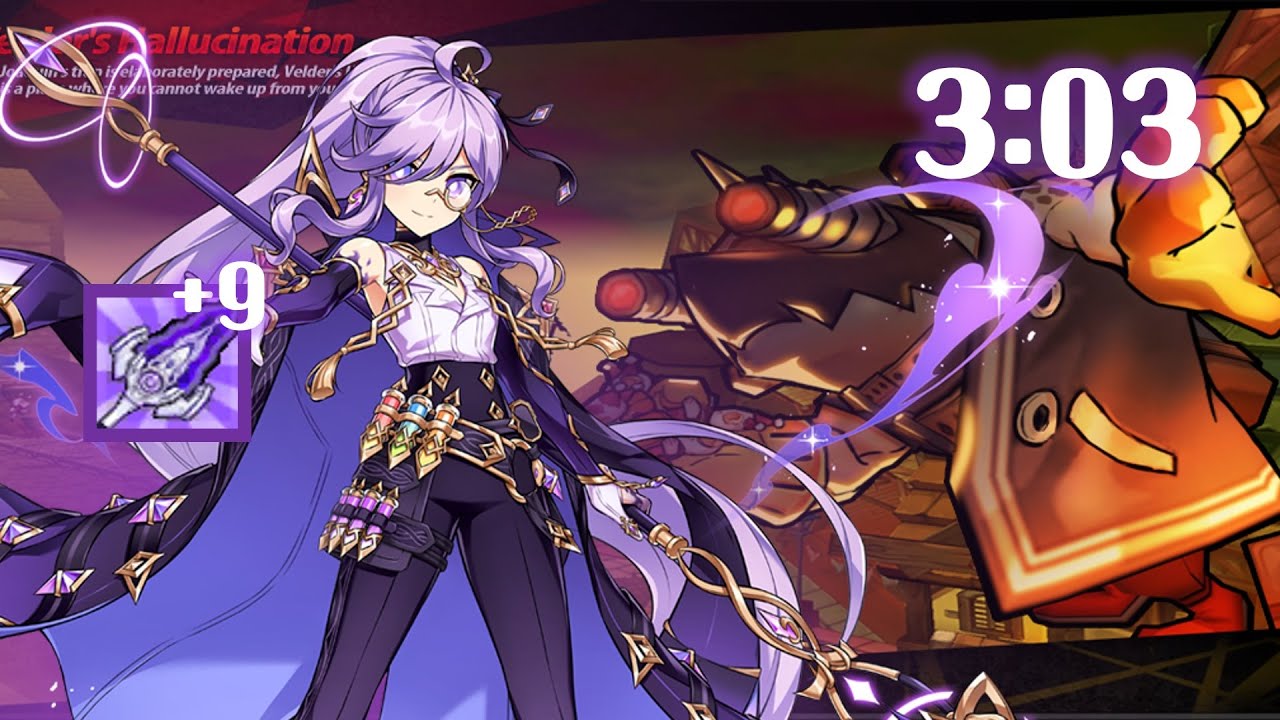 [Elsword KR/엘소드] 아이샤 4라인 "로드 아조트" 환각의 벨더 3:03 / Aisha 4th "Lord Azoth ...