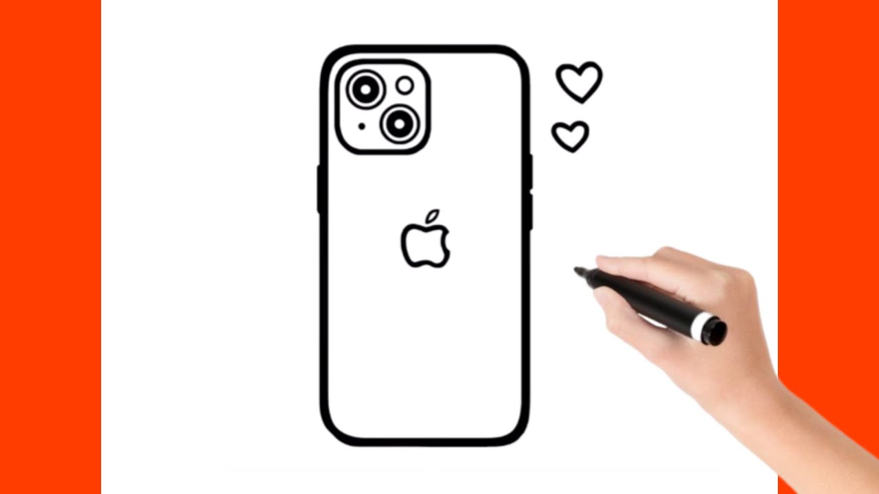 Kolay Telefon Çizimi Ve Boyama, Telefon Nasıl Çizilir, Kolay Çizimler ...